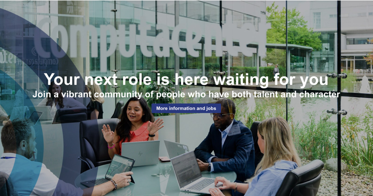 Discover Computacenter jobs worldwide › Computacenter